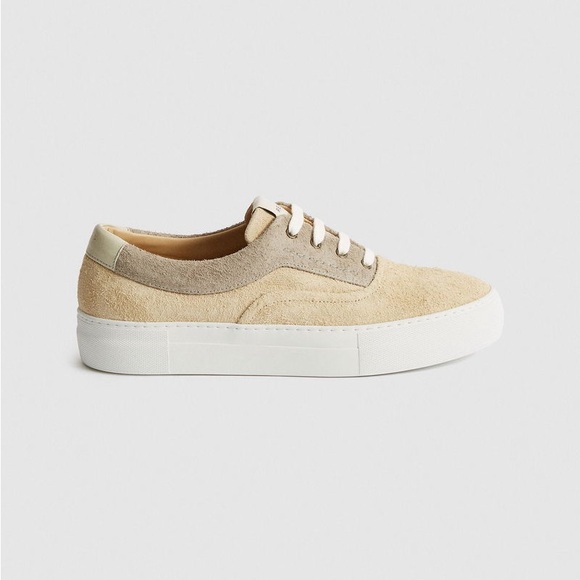 Reiss | Shoes | Reiss Wimbledon Ecru Sneakers New | Poshmark